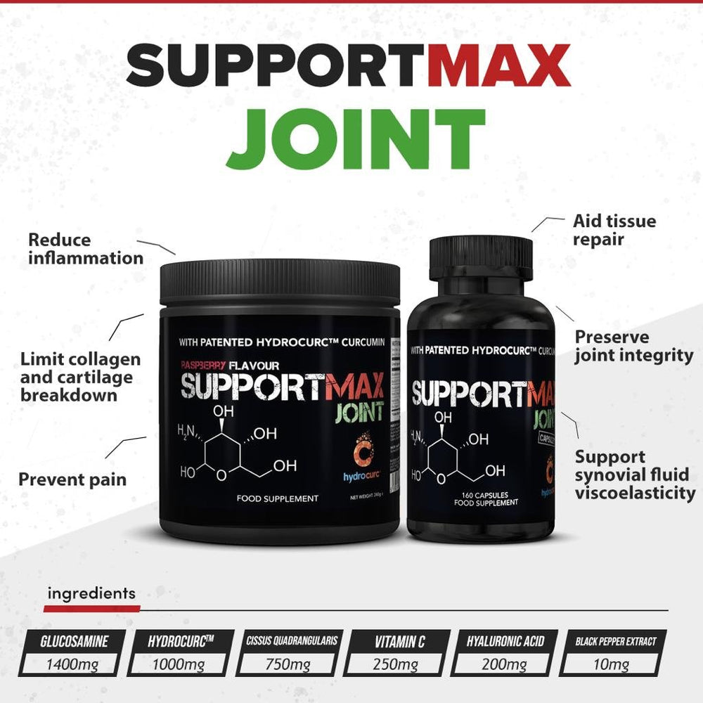 SupportMAX Joint Supplement with HydroCurc® by Strom Sports Nutrition