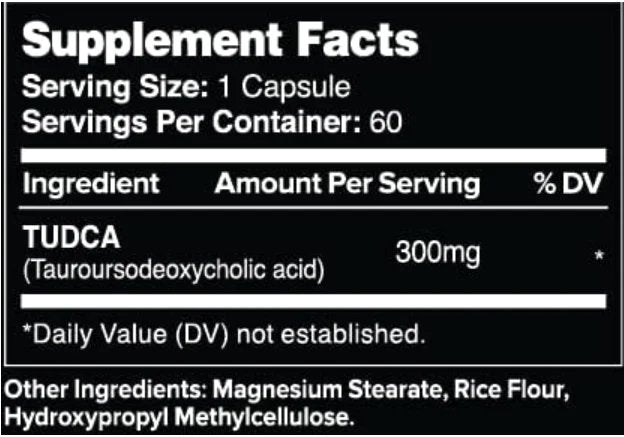 Leviathan Nutrition: TUDCA 300mg Liver Support Supplement - Strom ...